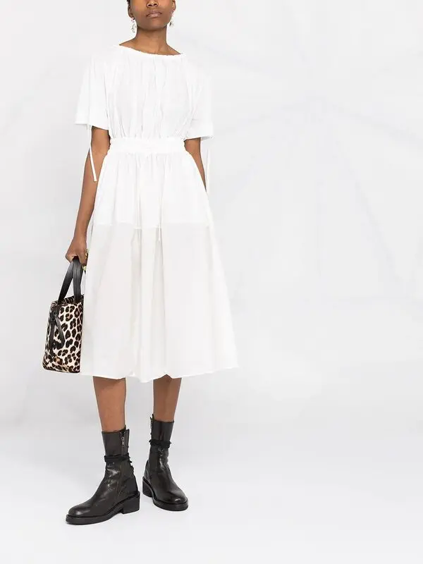 Moncler Drawstring Flared Dress