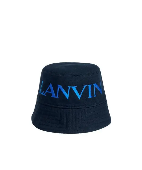 LANVIN Reversible Bucket Hat - Black