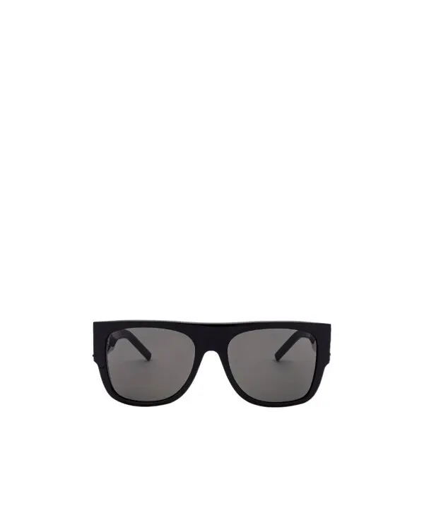 Saint Laurent Logo Sunglasses - Gray