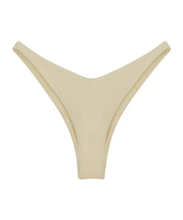 LA REVECHE Triangle Bikini Bottoms - Nude