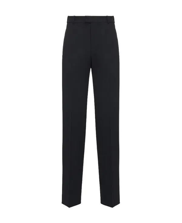Alexander McQueen Straight-leg Wool Trousers
