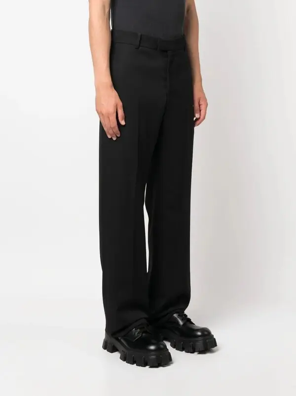 Alexander McQueen Straight-leg Wool Trousers