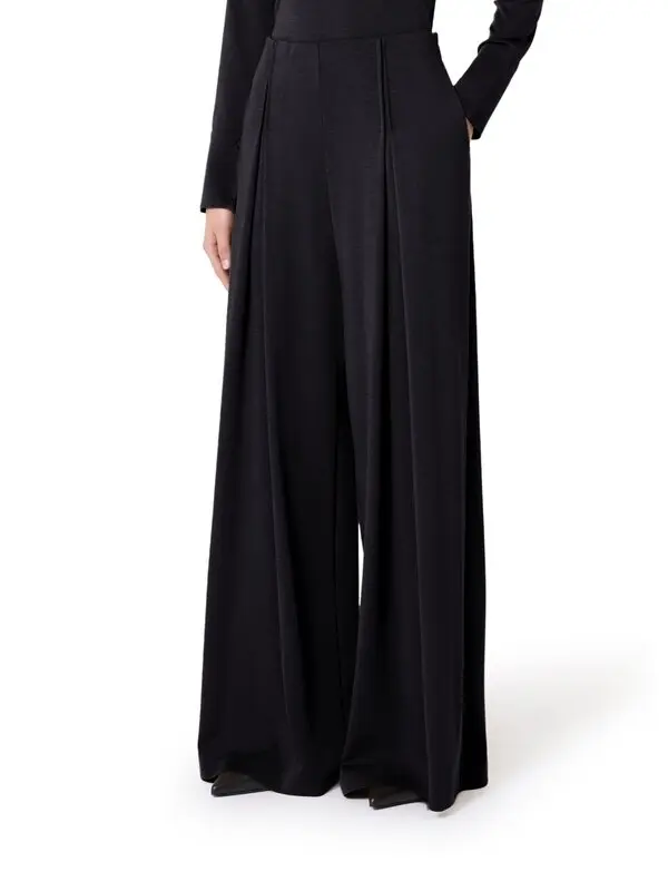 Max Mara Pleated Wide-leg Trousers