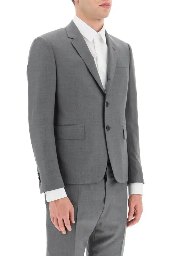 Thom Browne Wool Suit Jacket - Gray