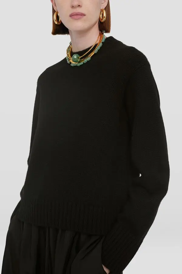 JIL SANDER Crewneck Knitted Jumper