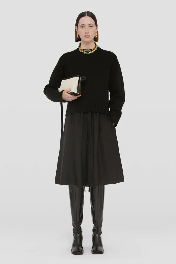 JIL SANDER Crewneck Knitted Jumper