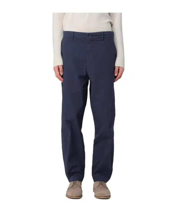 Barena Venezia Tapered Straight Leg Trousers - Black