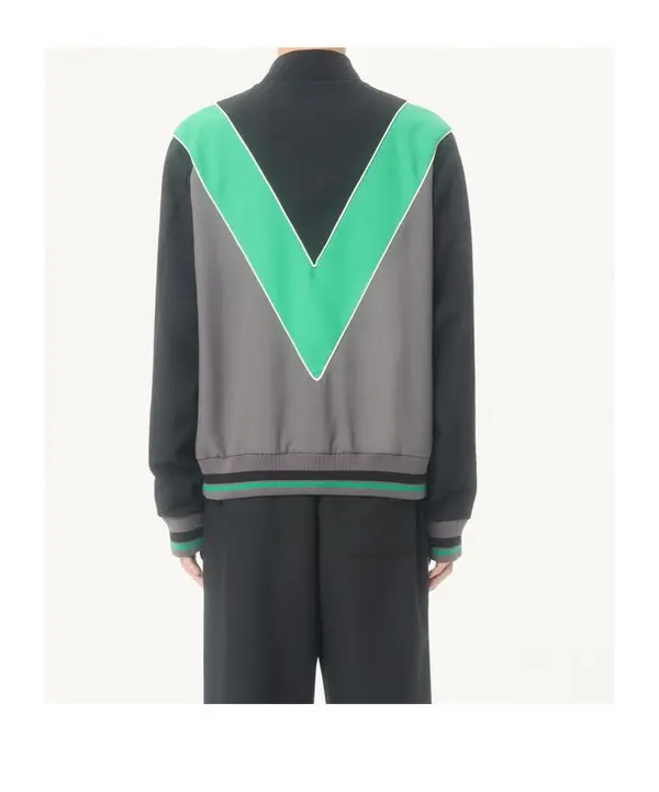 Valentino Garavani Vlogo Signature Zip-up Sweatshirt - Black