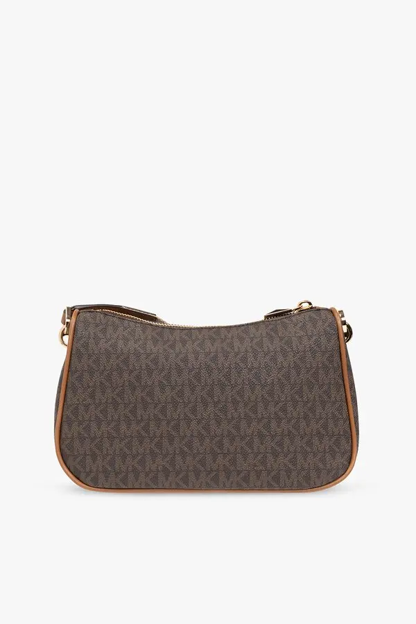 Michael Kors Monogram Crossbody Bag With Removable Pouch