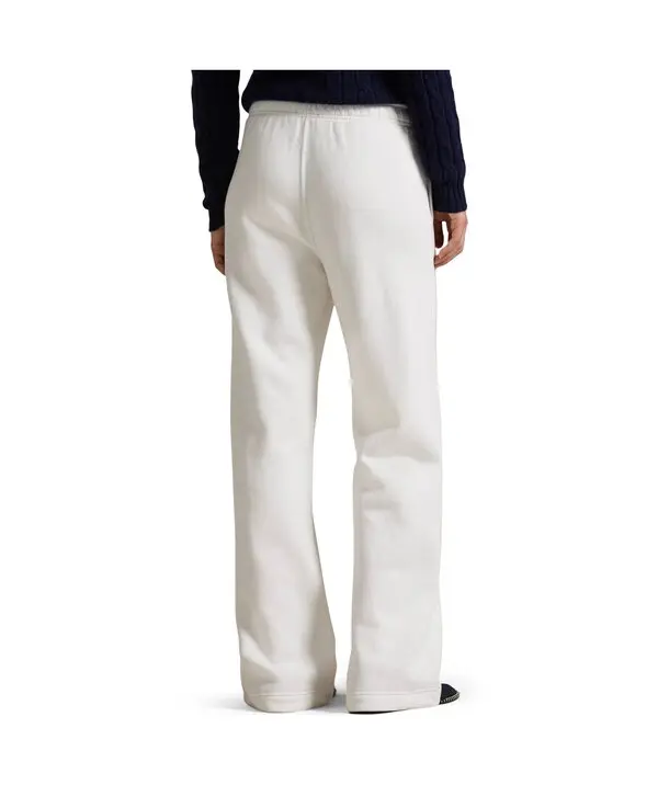 Polo Ralph Lauren Logo Embroidered Drawstring Pants - White