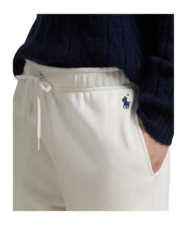 Polo Ralph Lauren Logo Embroidered Drawstring Pants - White