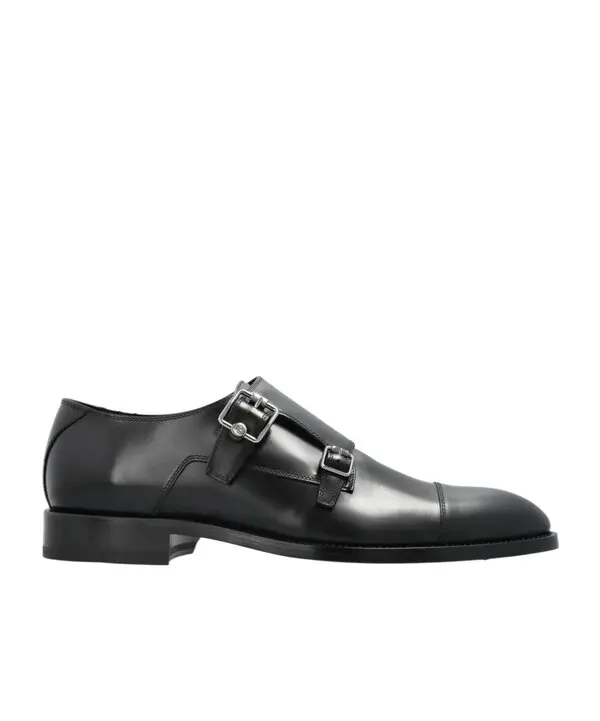 JIMMY CHOO Finnion Monk Strap Derby Shoes