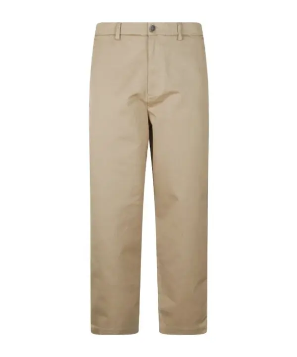 Barena Venezia Tailored Straight Leg Trousers - Beige