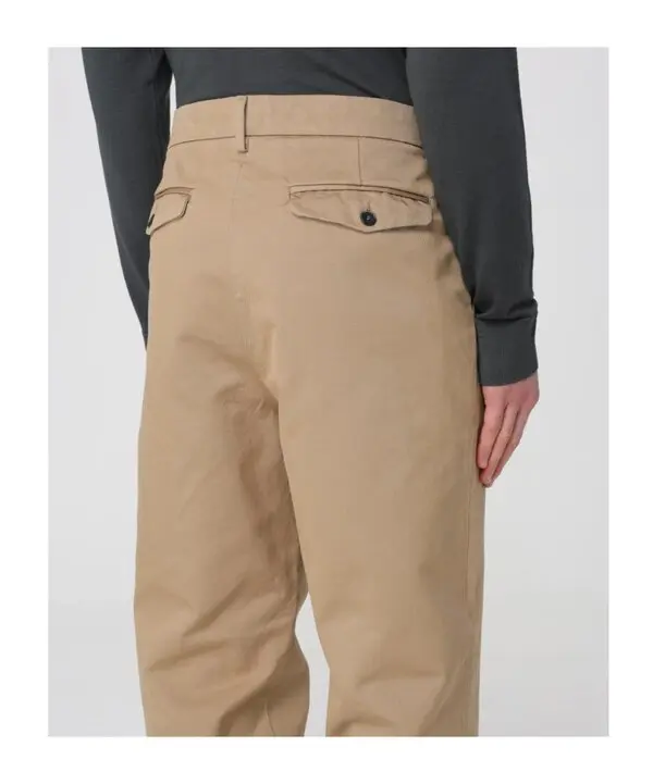 Barena Venezia Tailored Straight Leg Trousers - Beige