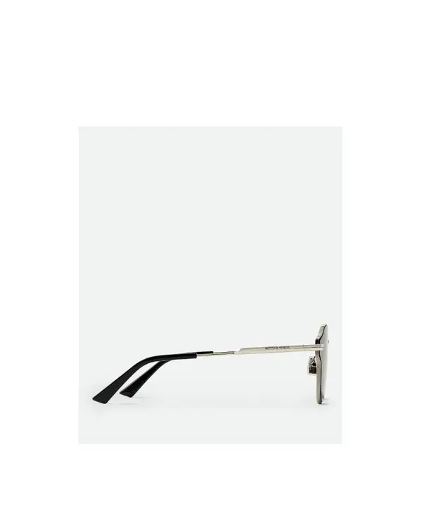 Bottega Veneta Glaze Metal Aviator Sunglasses