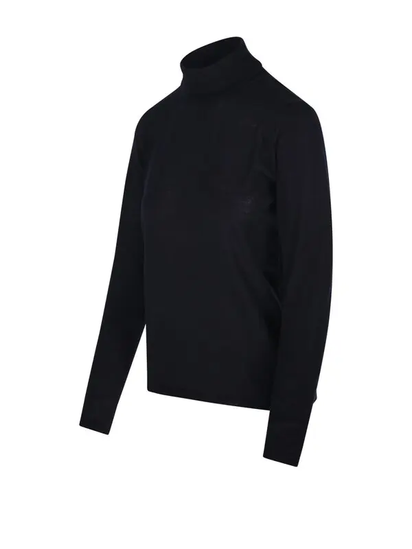 Max Mara Wool Knit Turtleneck Jumper