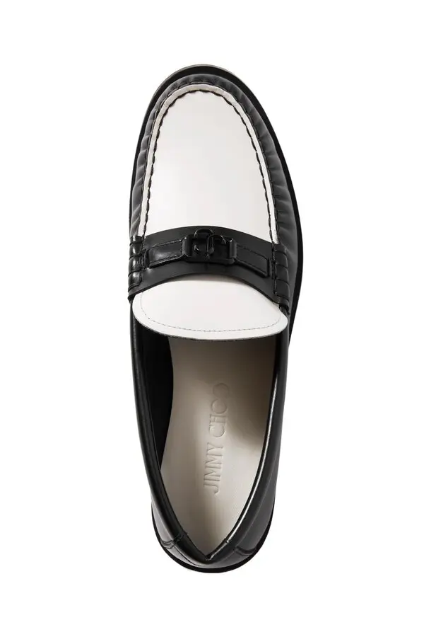 JIMMY CHOO Embellished Loafers