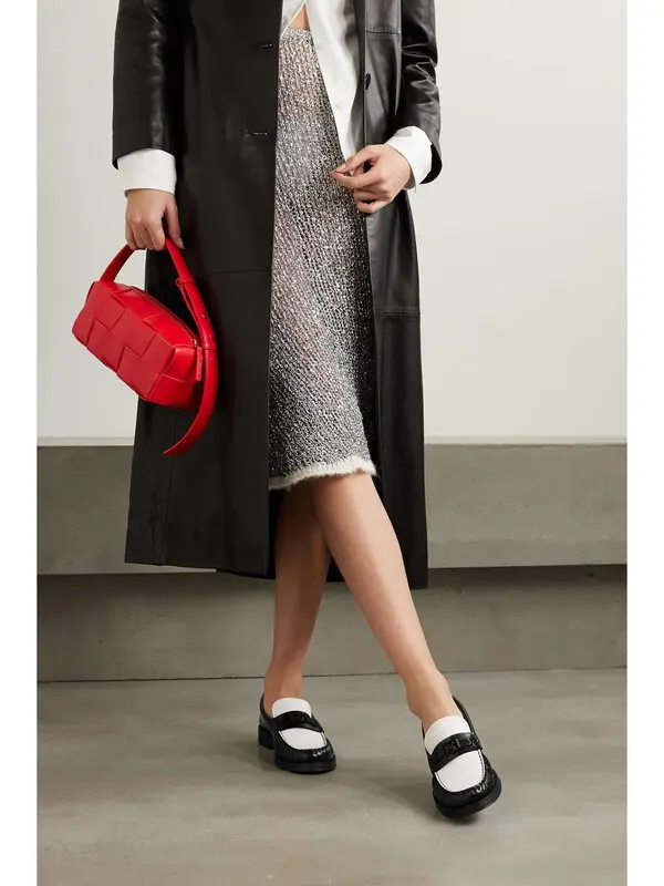JIMMY CHOO Embellished Loafers