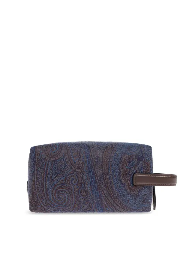 Etro Essential Small Jacquard Pouch