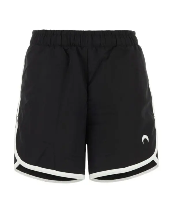 MARINE SERRE Olympic Running Shorts - Black