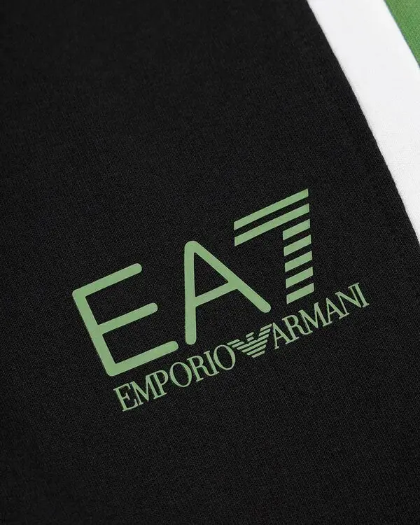 EA7 Logo Side Striped Sweatpants