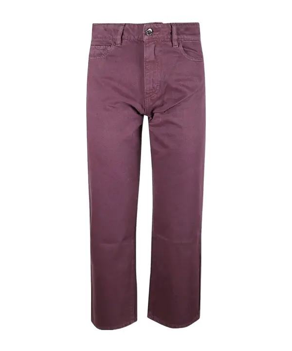 ICON DENIM LOS ANGELES Star Detail Straight-leg Jeans