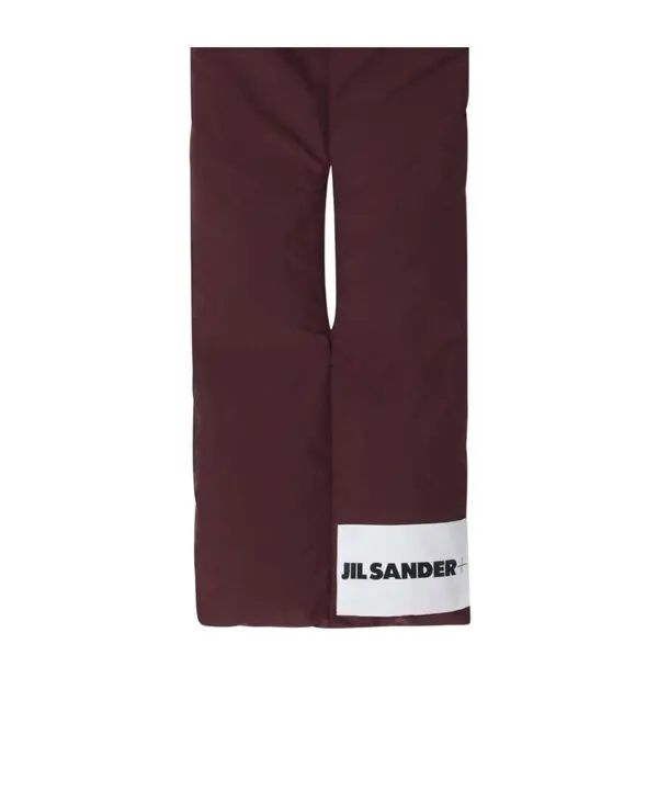 JIL SANDER Rectangular Scarf - Red