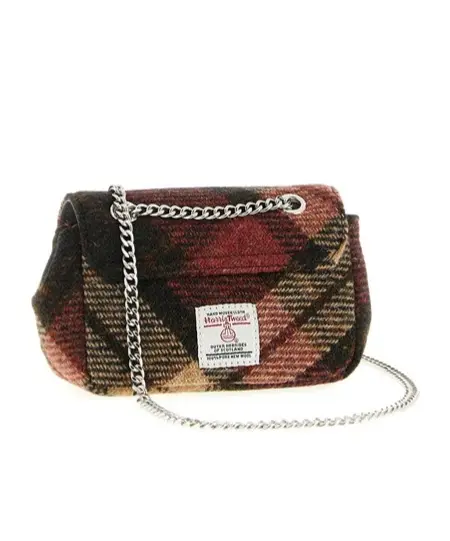 VIVIENNE WESTWOOD Small Wool Shoulder Bag - Red