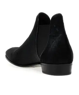 LIDFORT Almond Toe Ankle Boots