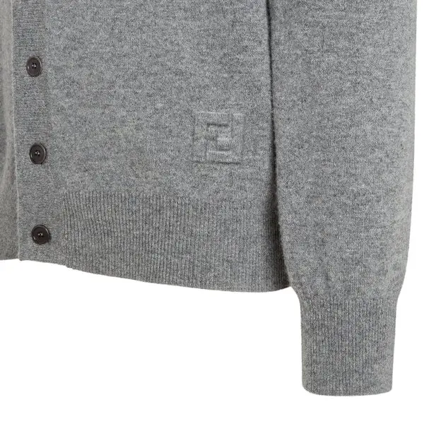Fendi Button-up Knit Cardigan