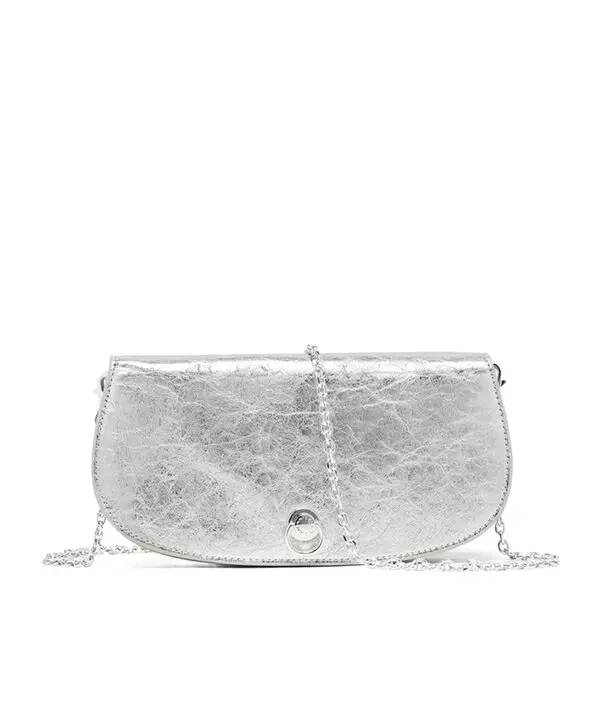 GIANNI CHIARINI Deva Shoulder Bag - Argento