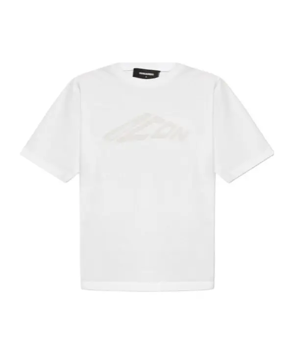 Dsquared2 Logo Print Crewneck T-shirt - White