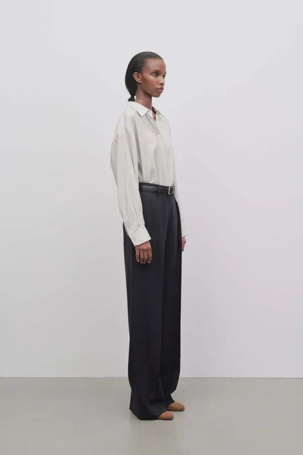 THE ROW Antone Freshly Cut Wool Casual Pants