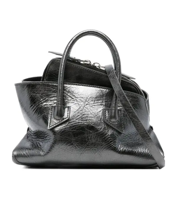 Attico La Passeggiata Mini Tote Bag - Black