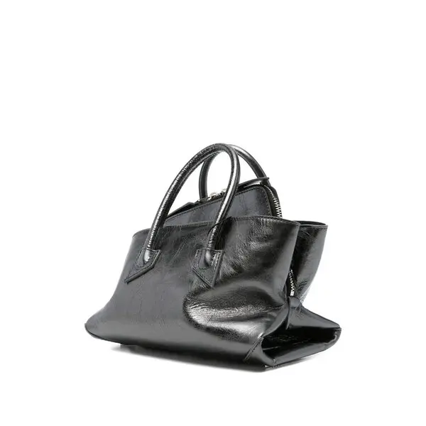 Attico The La Passeggiata Mini Tote Bag - Black