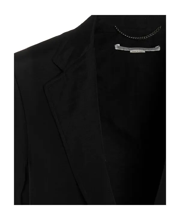 Stella McCartney Single-breasted Suit Jacket - Black