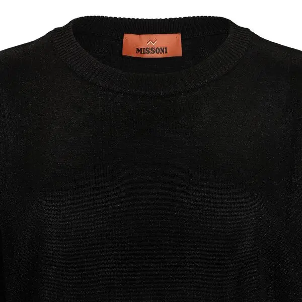 Missoni Boxy Crew Neck Jumper - Black