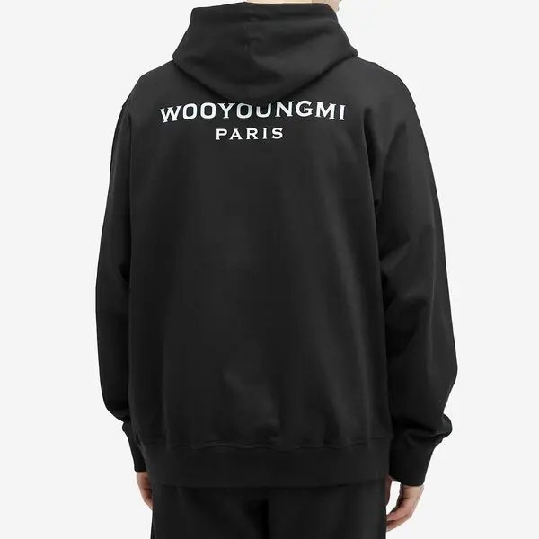 WOOYOUNGMI Logo Appliqué Hoodie