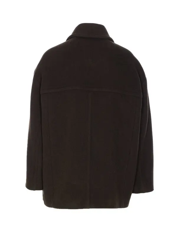 Isabel Marant Étoile Fiby Double-breasted Coat - Black