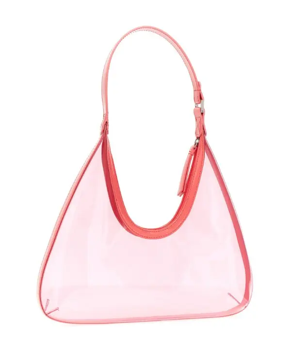 By Far Logo Shoulder Bag - Pink