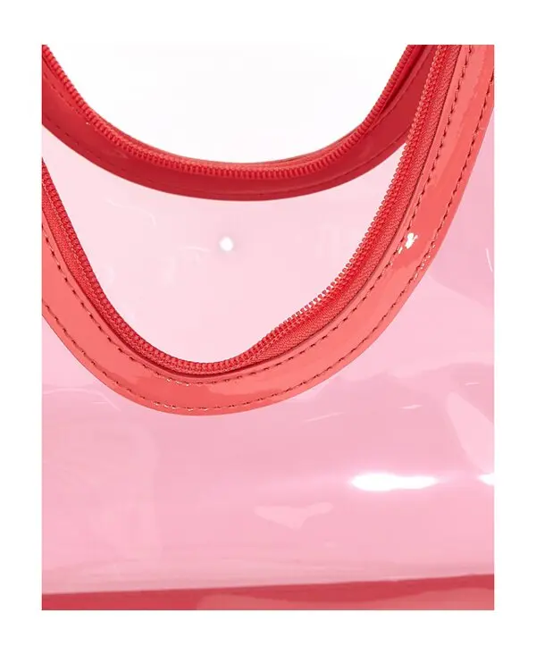 By Far Logo Shoulder Bag - Pink