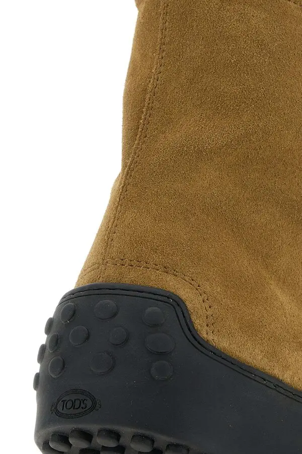 TOD'S Lace-up Combat Boots - Brown