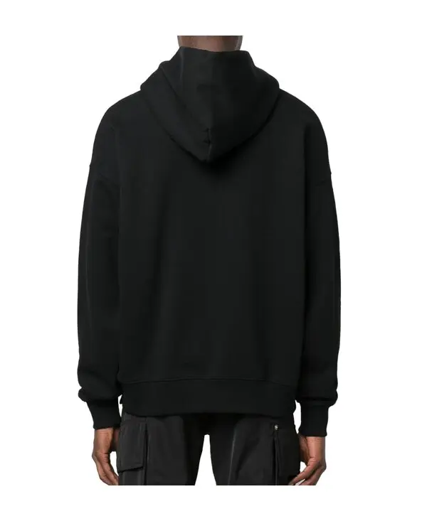 Off-White Logo Printed Drawstring Hoodie