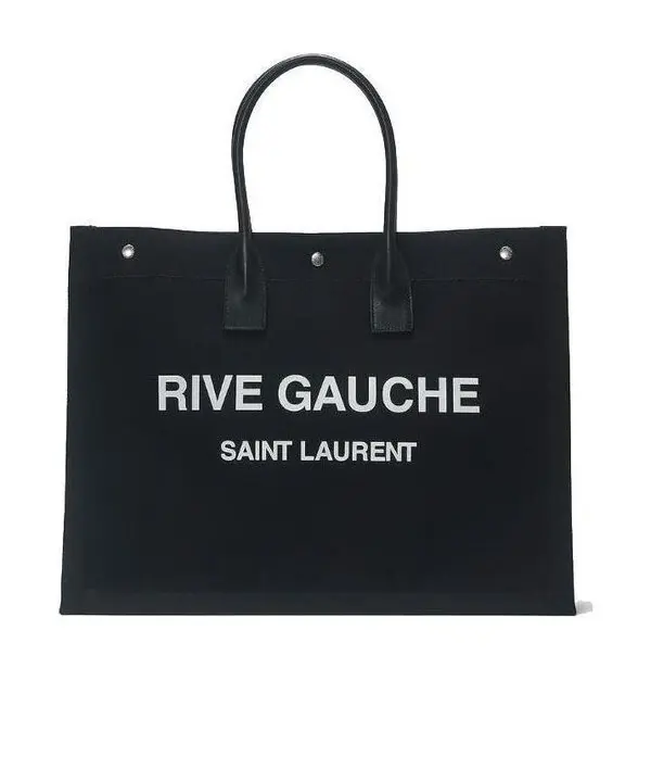 Saint Laurent Rive Gauche Tote Bag - Black