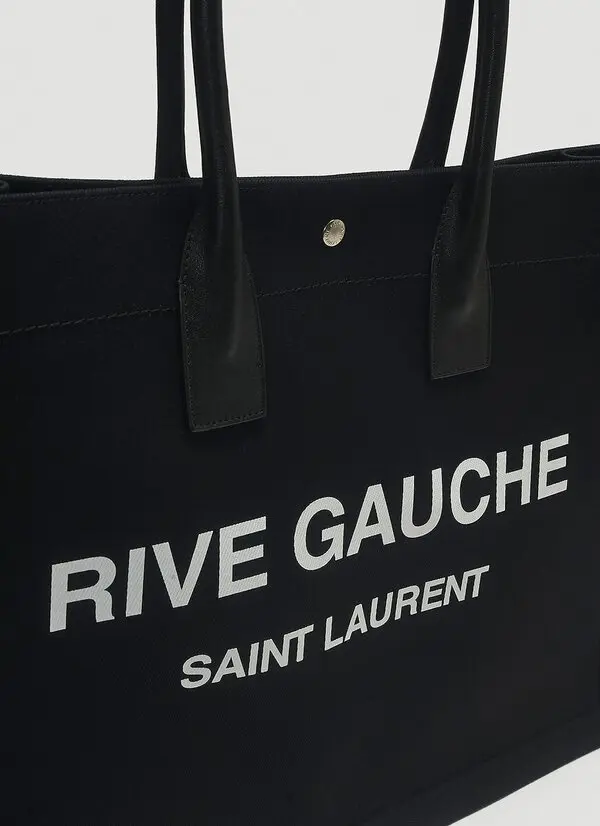Saint Laurent Rive Gauche Tote Bag - Black