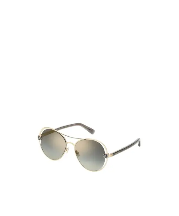 JIMMY CHOO Sarah Aviator Sunglasses - Gray