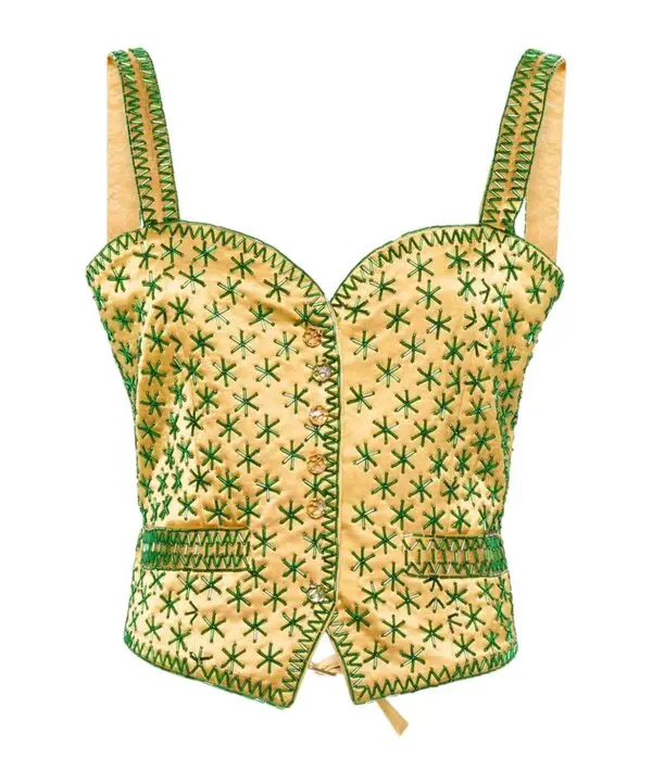 BODE Embroidery Design Vest
