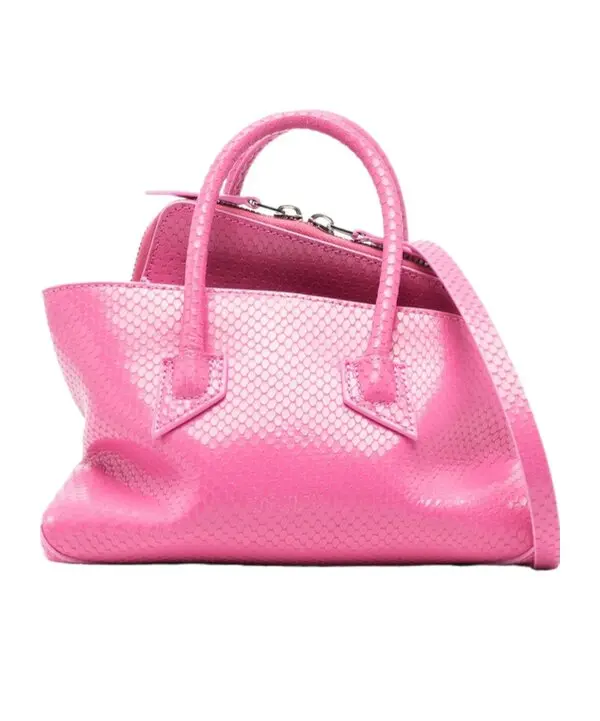 Attico La Passeggiata Zip-up Tote Bag - Pink