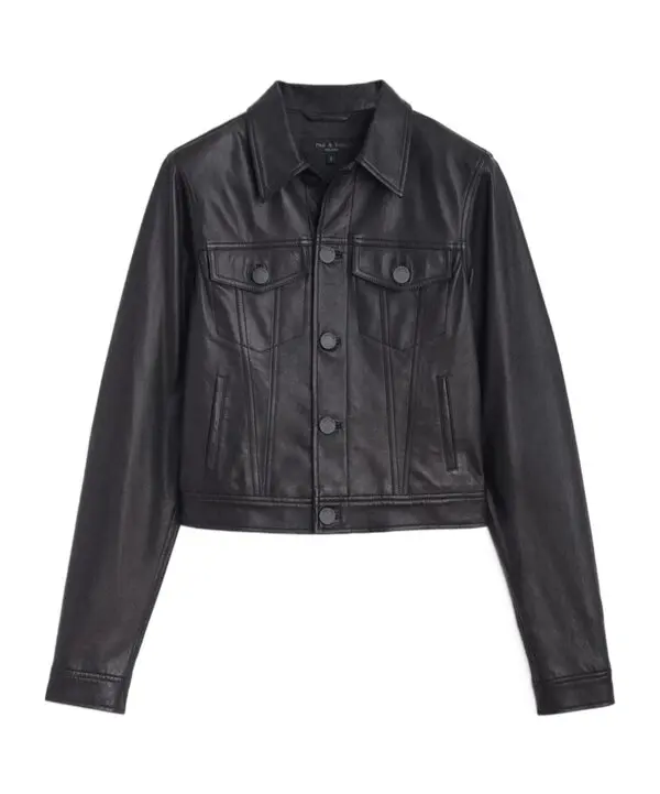 RAG  BONE Rag & Bone Leather Jacket