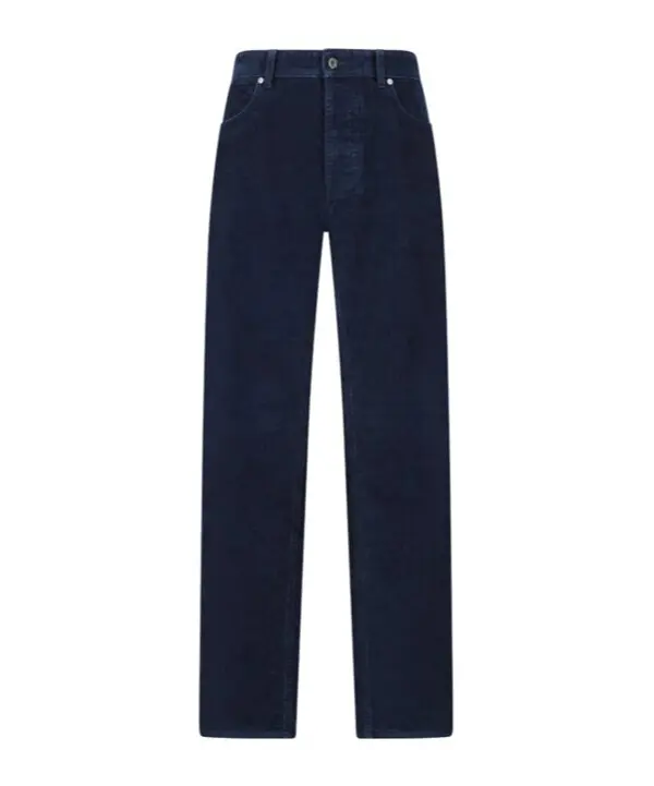 Stone Island Logo Patch Straight-leg Pants